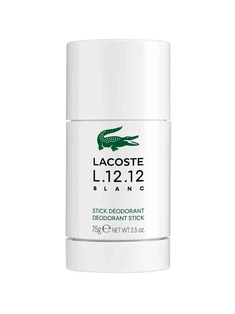 Lacoste L.12.12 Blanc Дезодорант Стик (DEO STICK) 75 мл