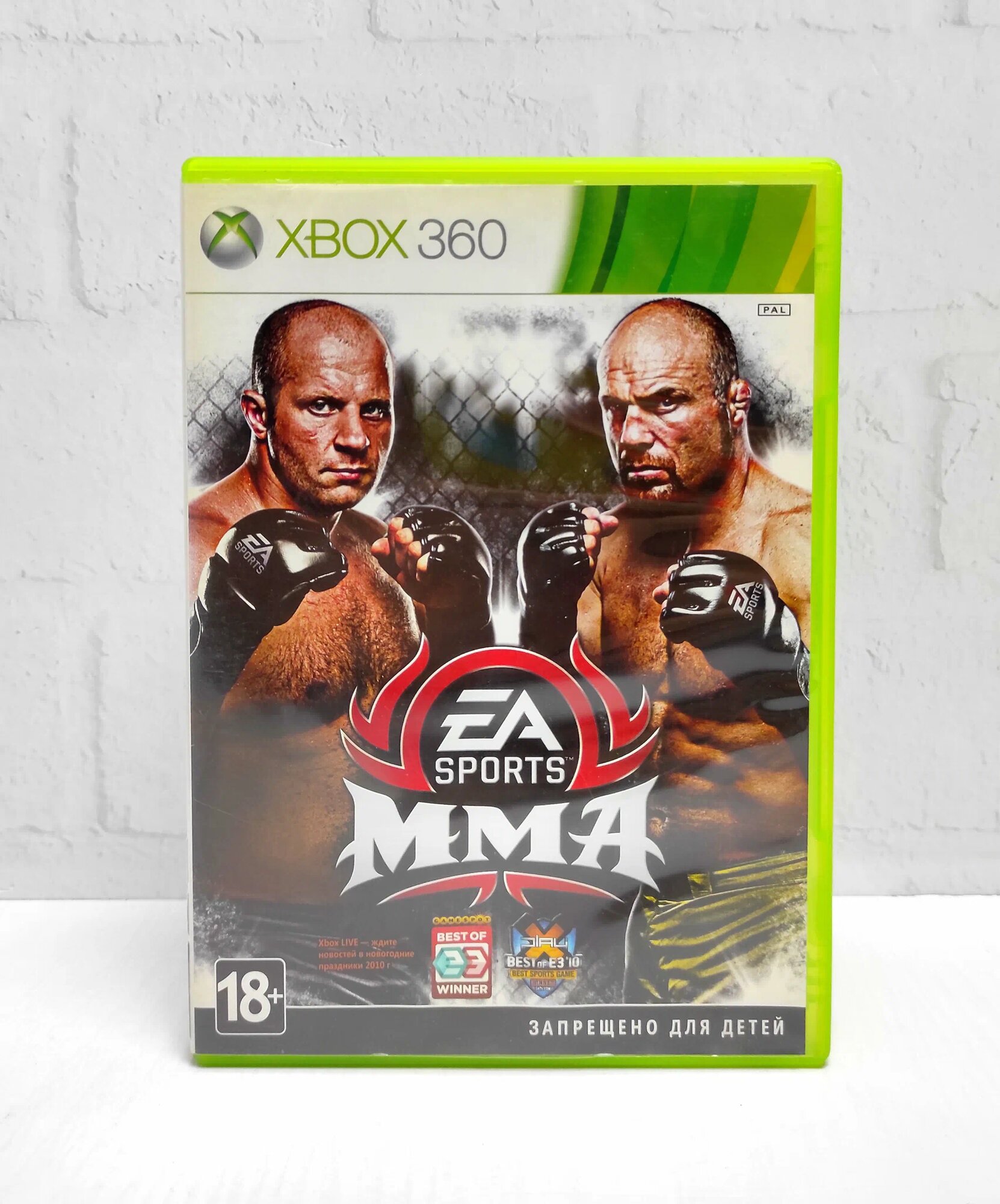 EA SPORTS MMA Английский язык Видеоигра на диске Xbox 360. Товар уцененный