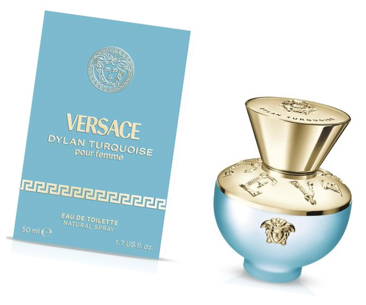 Дилан Туркуаз Пур Фем туалетная вода 50 мл женская - Versace Dylan Turquoise Pour Femme