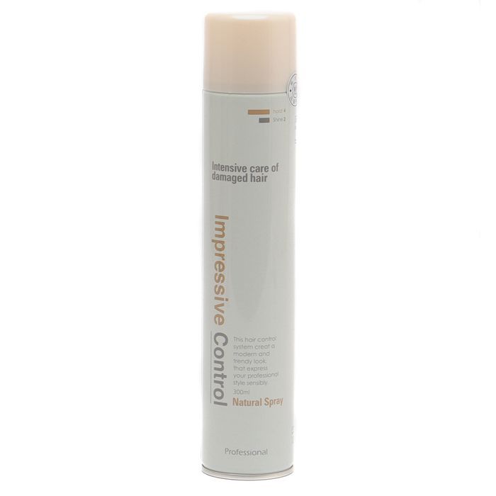 Welcos Лак для волос со степенью фиксации 4, 300 мл Mugens Impressive Control Natural Spray