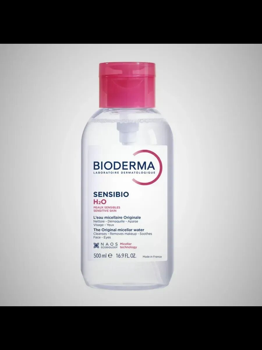 #BIODERMA Sensibio H2O Make-up removing micelle soluti 500 мл#