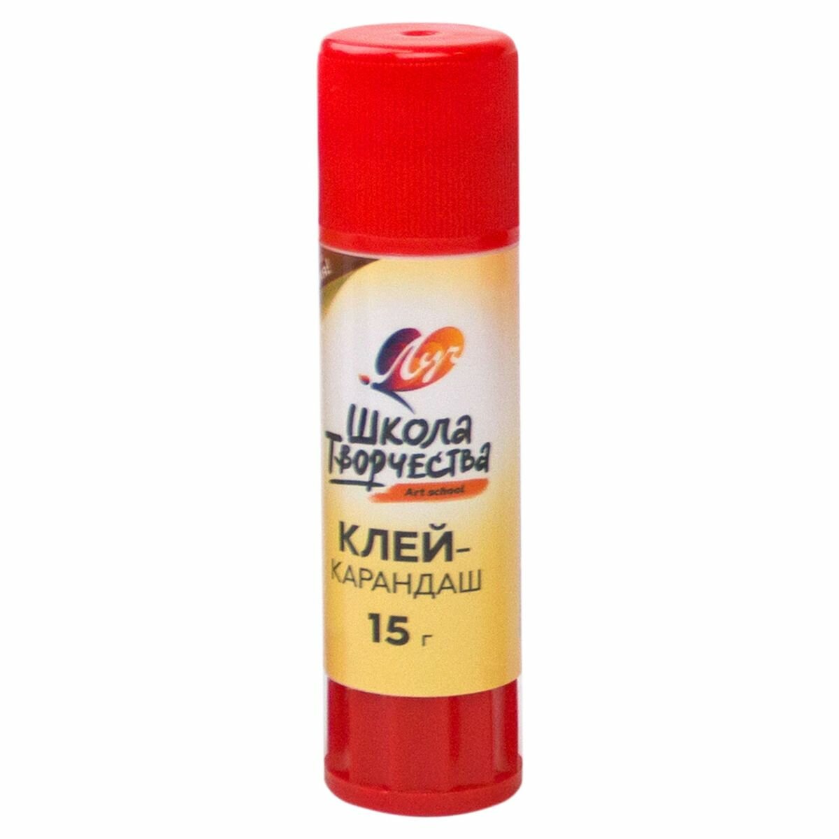Клей-карандаш Луч "Школа творчества", 15г, PVP основа (29С 1736-08), 1шт.