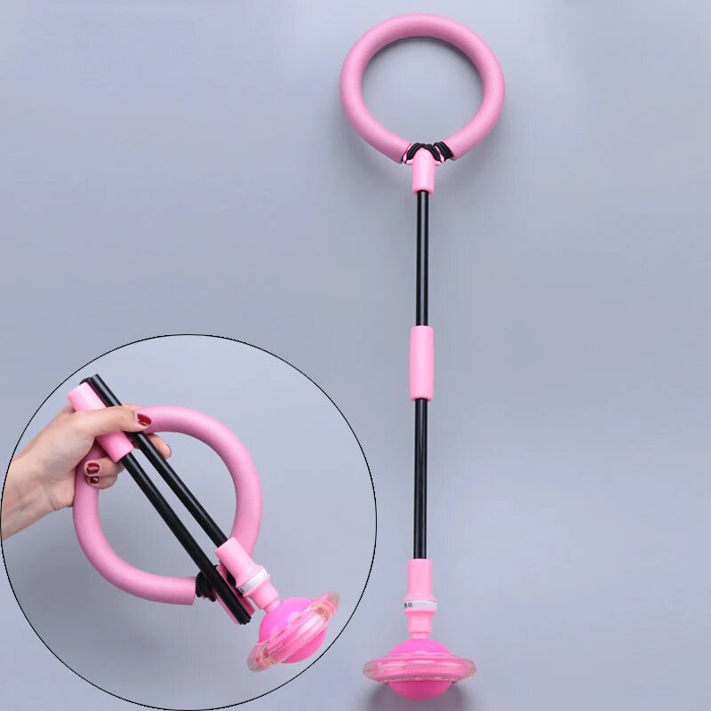 COYOCO Glow & Go Складная Скакалка Розовый, Pink
