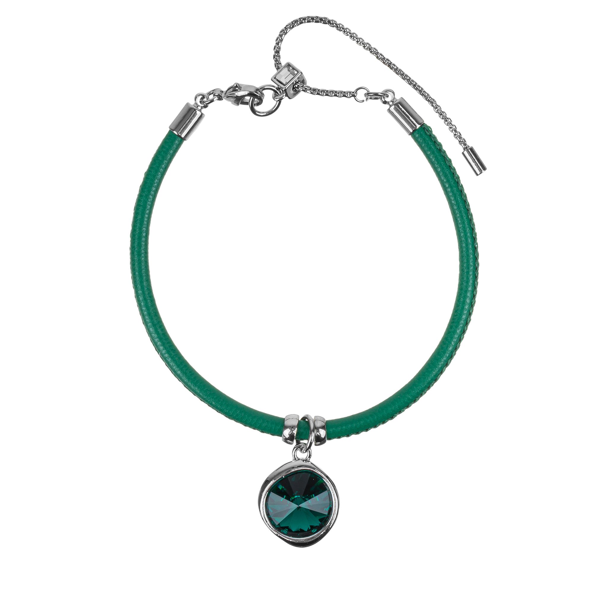 Браслет Fiore Luna, стекло, кристаллы Swarovski, стразы