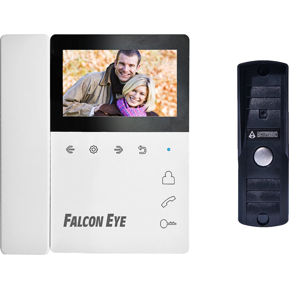 Комплект домофона Falcon Eye Lira HD + AVP-505 PAL Темно-Серый 00-00191814
