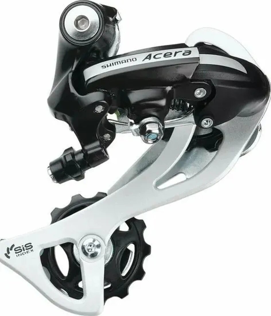 Задний переключатель скоростей Shimano Acera RD-M360-SGS, 7/8 скоростей, длинная лапка