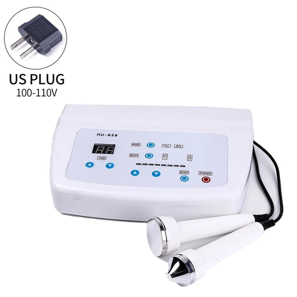 Ультразвуковой косметологический прибор RU-628 для лица и тела US PLUG