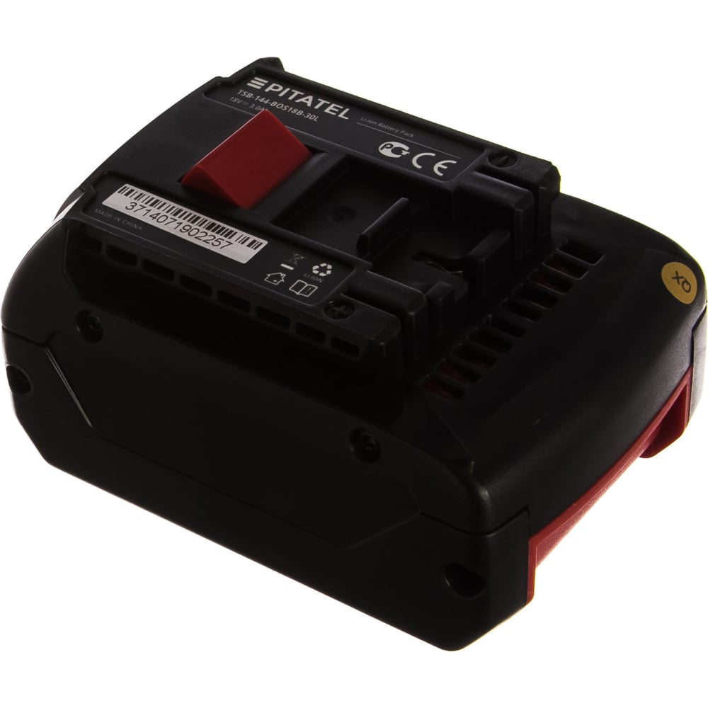 Аккумуляторная батарея для BOSCH (3 Ач, 18 В, Li-Ion) Pitatel TSB-144-BOS18B-30L