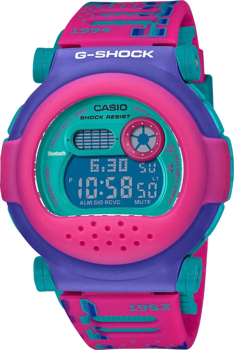 CASIO, голубой