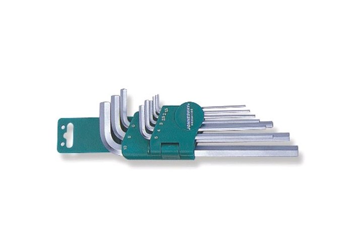 Комплект угловых шестигранников Jonnesway LONG H02SM109S
