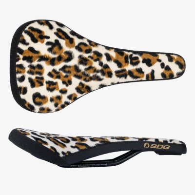 Седло SDG Bel-Air V3 Alloy Leopard Print (06224DS)