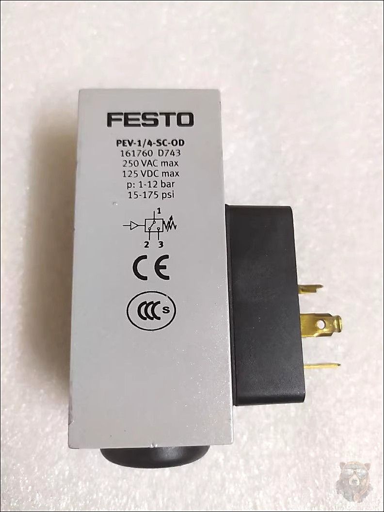 1 шт. Новый реле давления 161760 PEV-1/4-SC-OD FESTO
