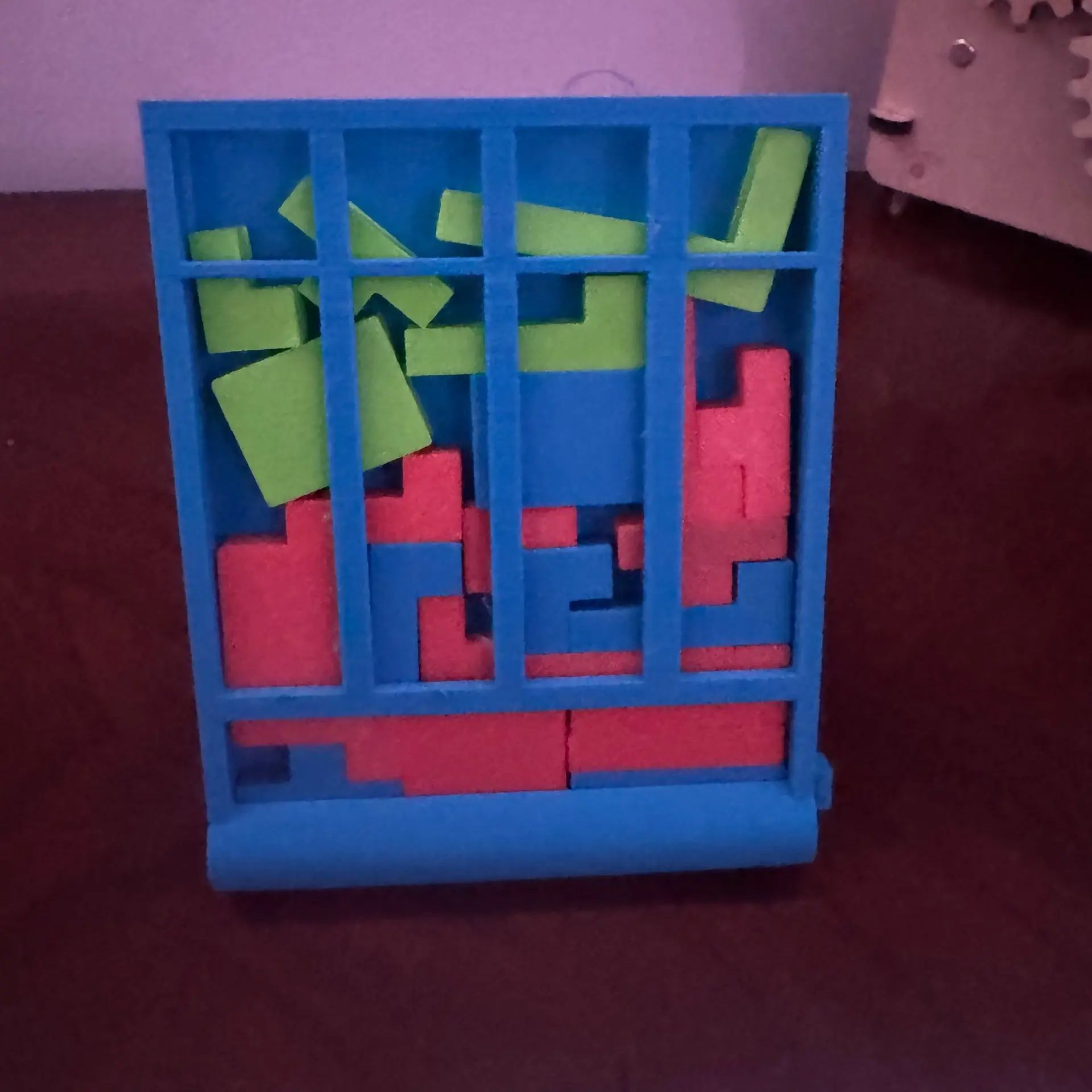3D-пазл сборный в стиле Тетрис, PLA, 3D-печать, арт. PZ-PUZ-CC-ba9ebae2657d