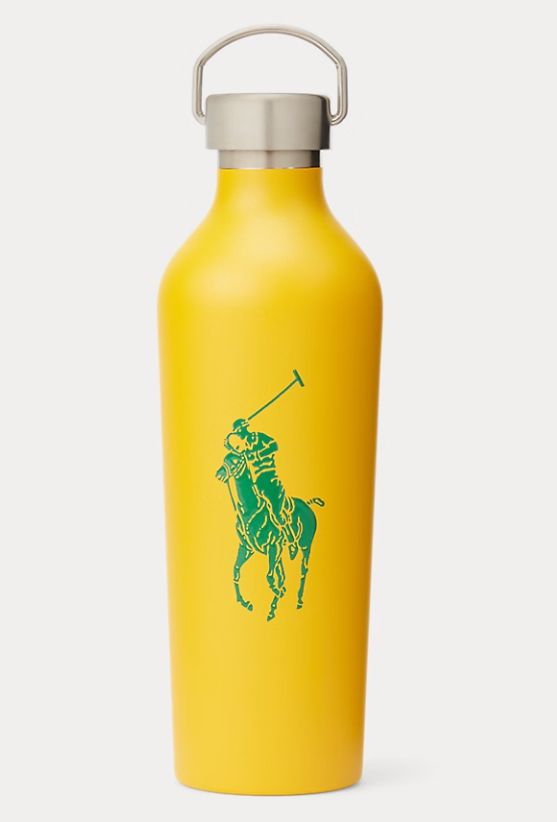 Ralph Lauren термобутылка для воды Give Me Tap Big Pony, жёлтый