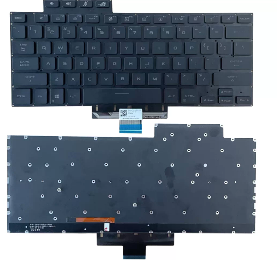Клавиатура для ноутбука Asus ROG Zephyrus G15 GA503 GA503QR GU603 GU603H с раскладкой клавиатура ноутбука