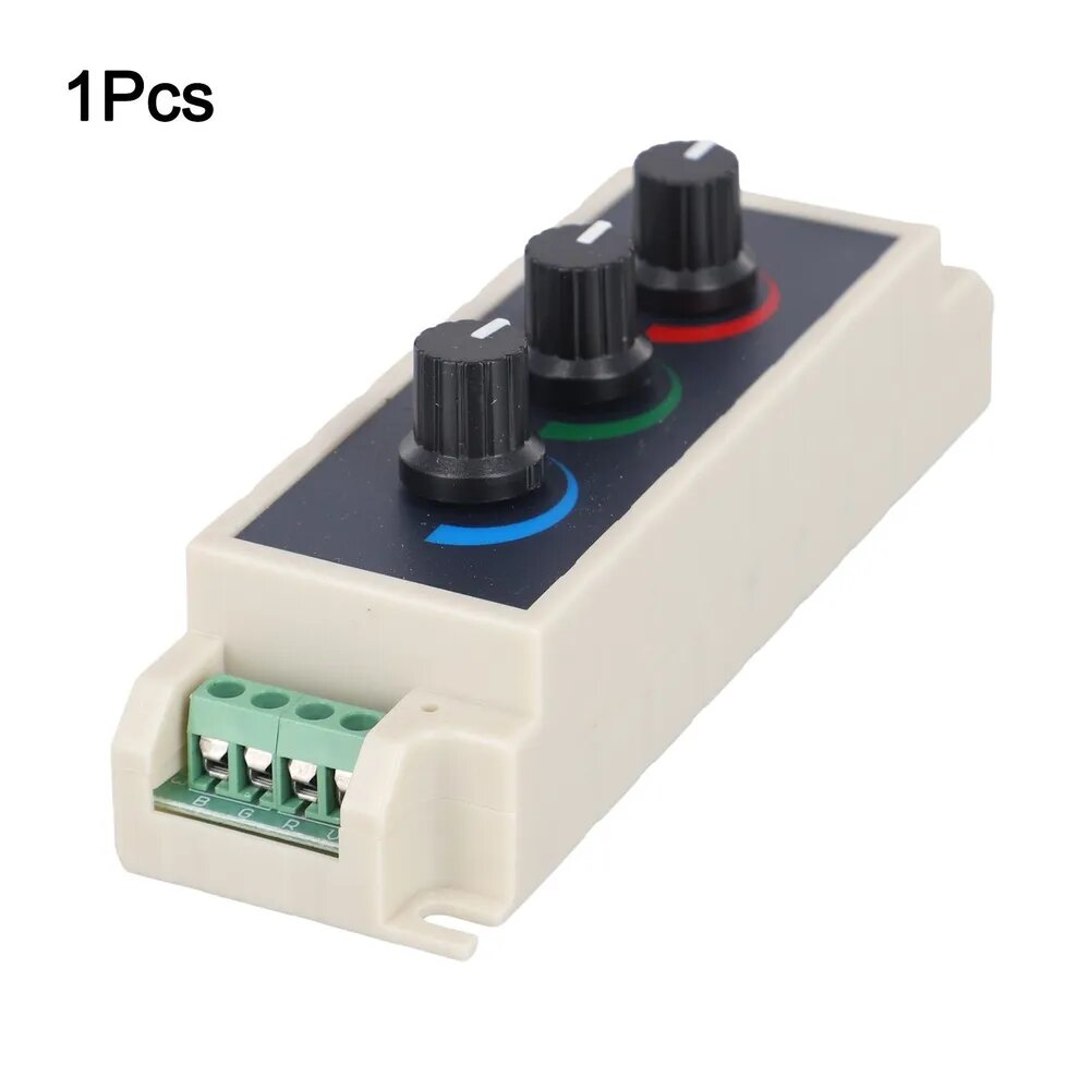 DC12V-24V для ШИМ-контроллера RGB LED Dimmer с 3-Канальным Выходом для многоцветного RGB