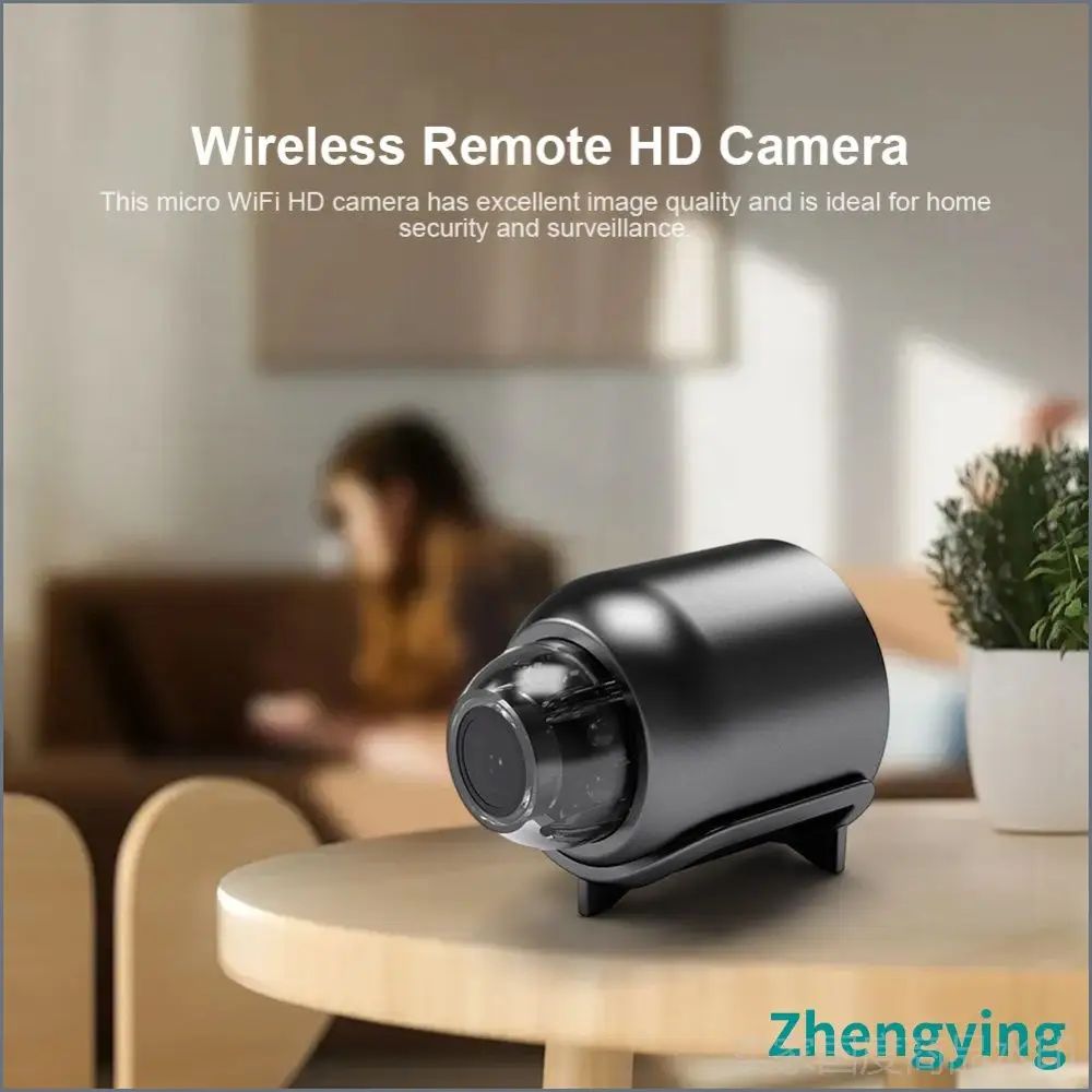 Беспроводная Wi-Fi-камера видеонаблюдения 720P с инфракрасным ночным виденьем и углом обзора 140