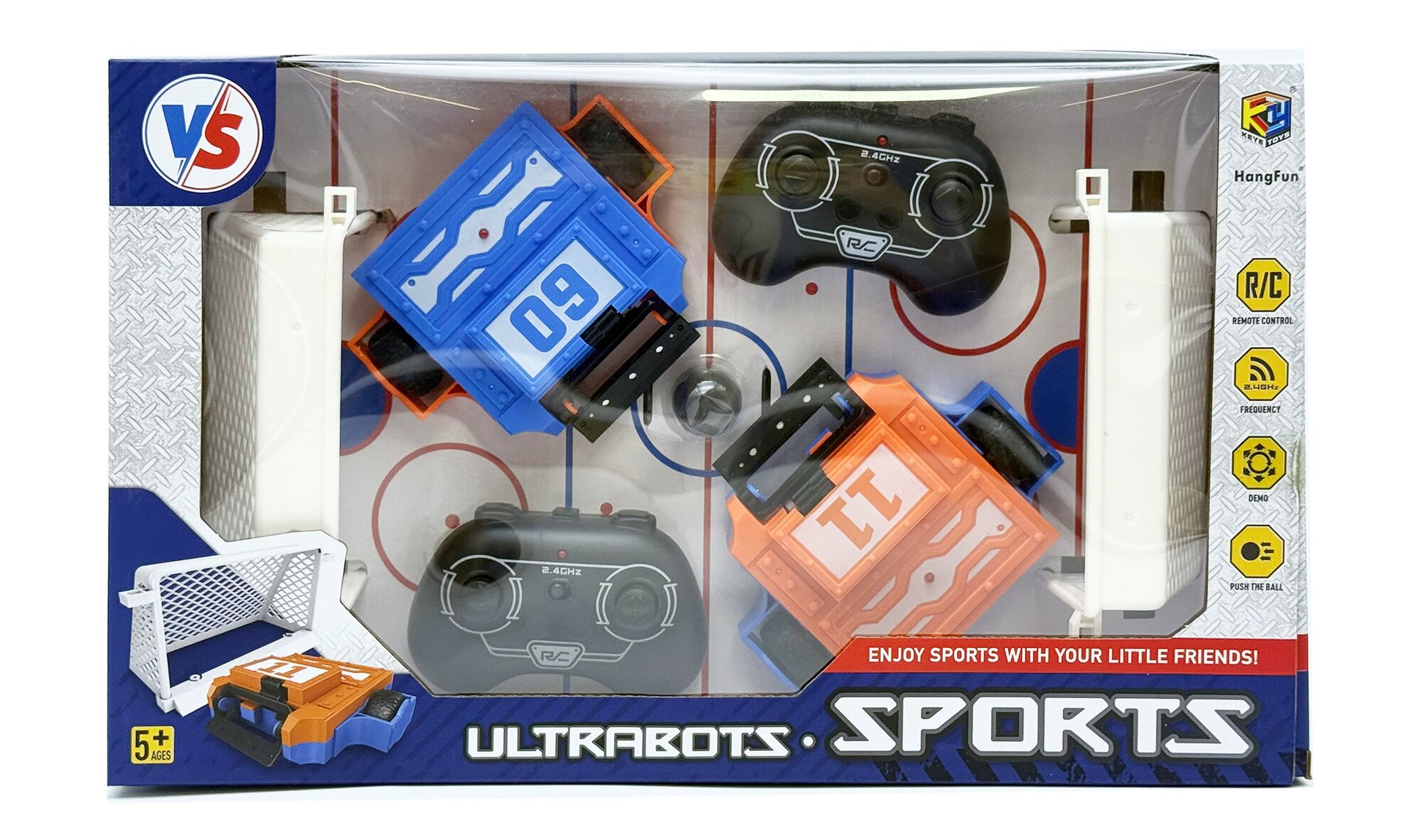 Робот РУ ULTRA BOTS Хоккей набор из 2 шт