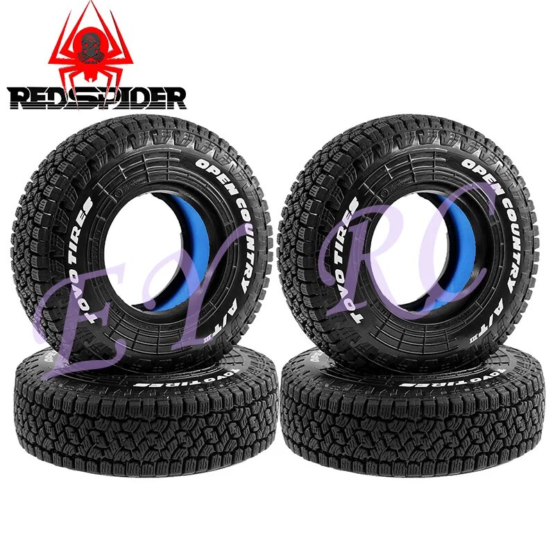 Резиновые шины RS 1.9 дюйма для RC краулеров 1:10
