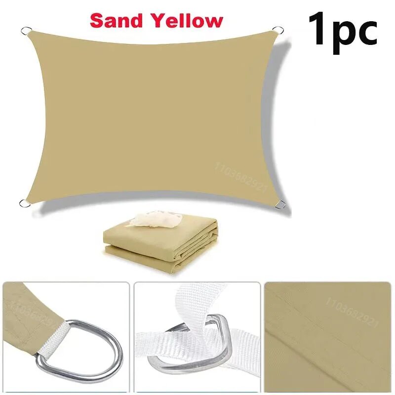 Тент-парабола Sand Yellow, водонепроницаемый