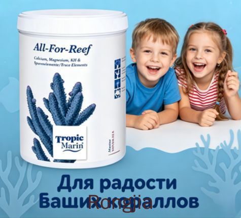 All-For-Reef 800г Полный комплекс элементов для рифового аквариума