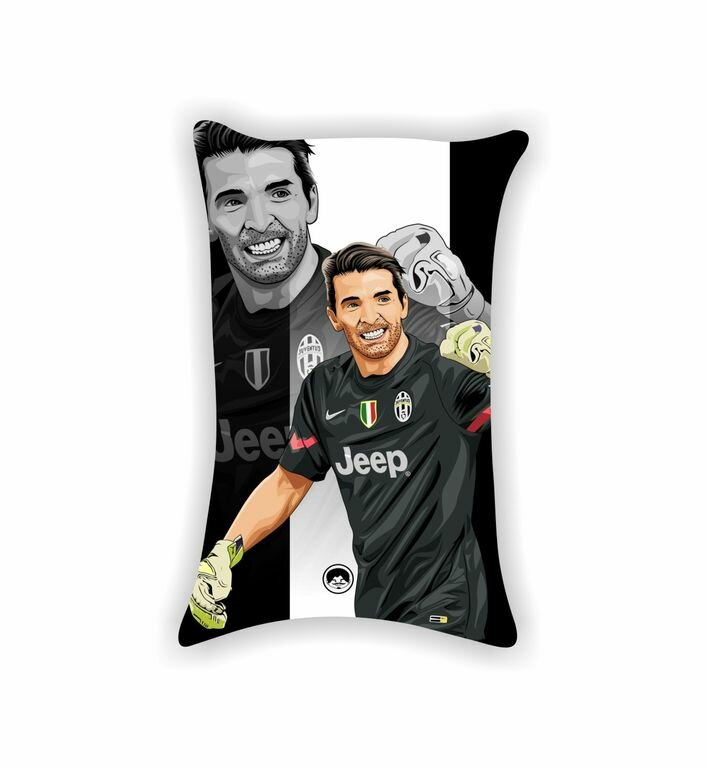 Подушка Джанлуиджи Буффон, Gianluigi Buffon №7, Картинка с двух сторон
