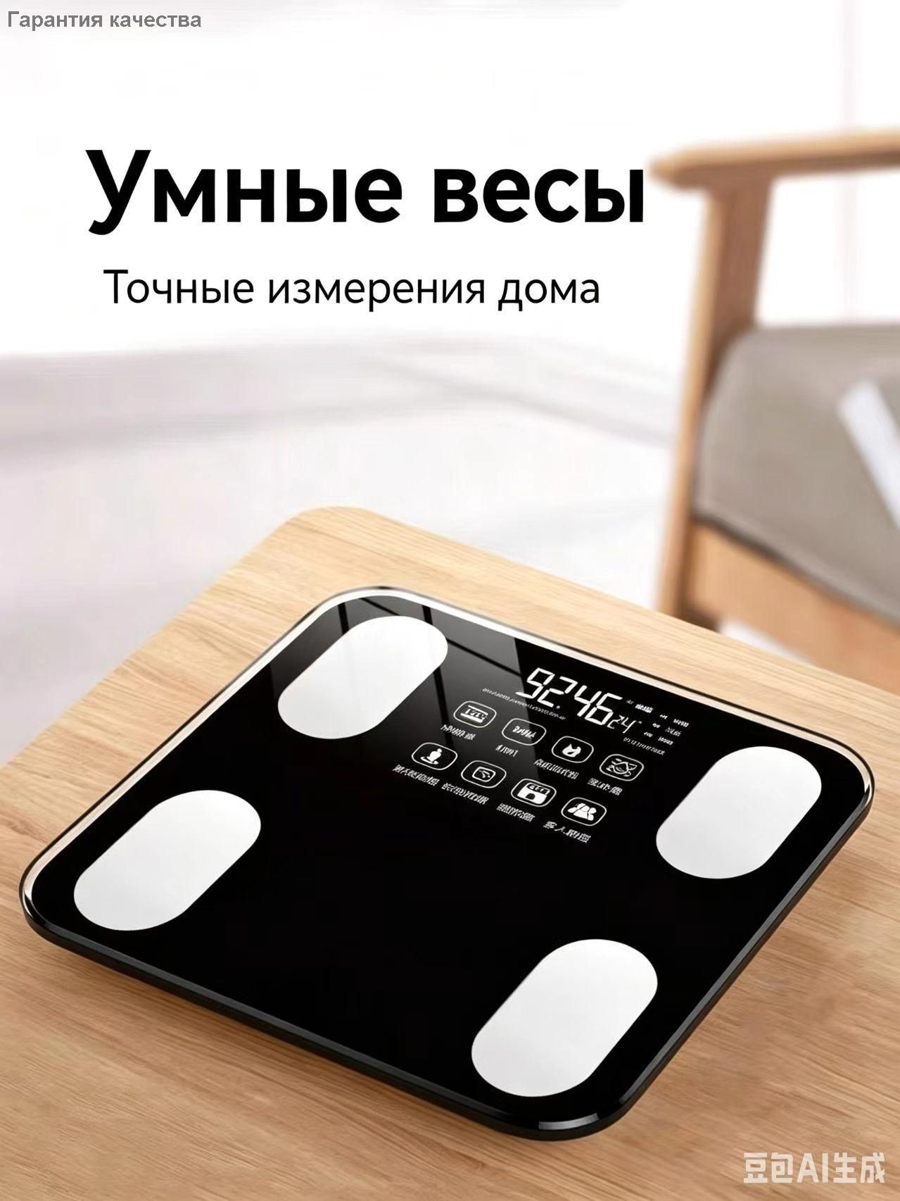 Напольные весы, нагрузка 180 кг, точность 50 г