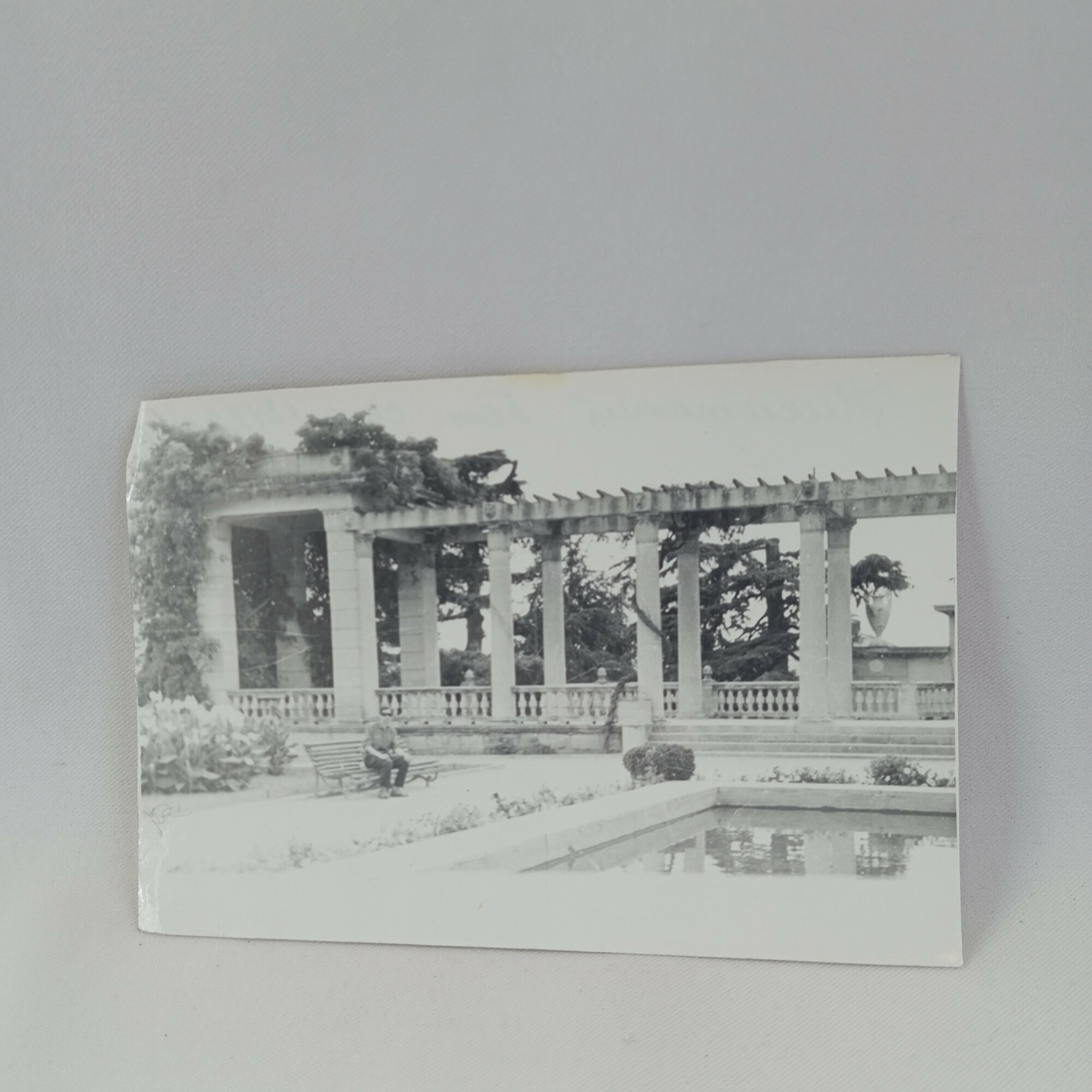 Открытка винтажная СССР. Севастополь, Малахов курган, черно белая фотография