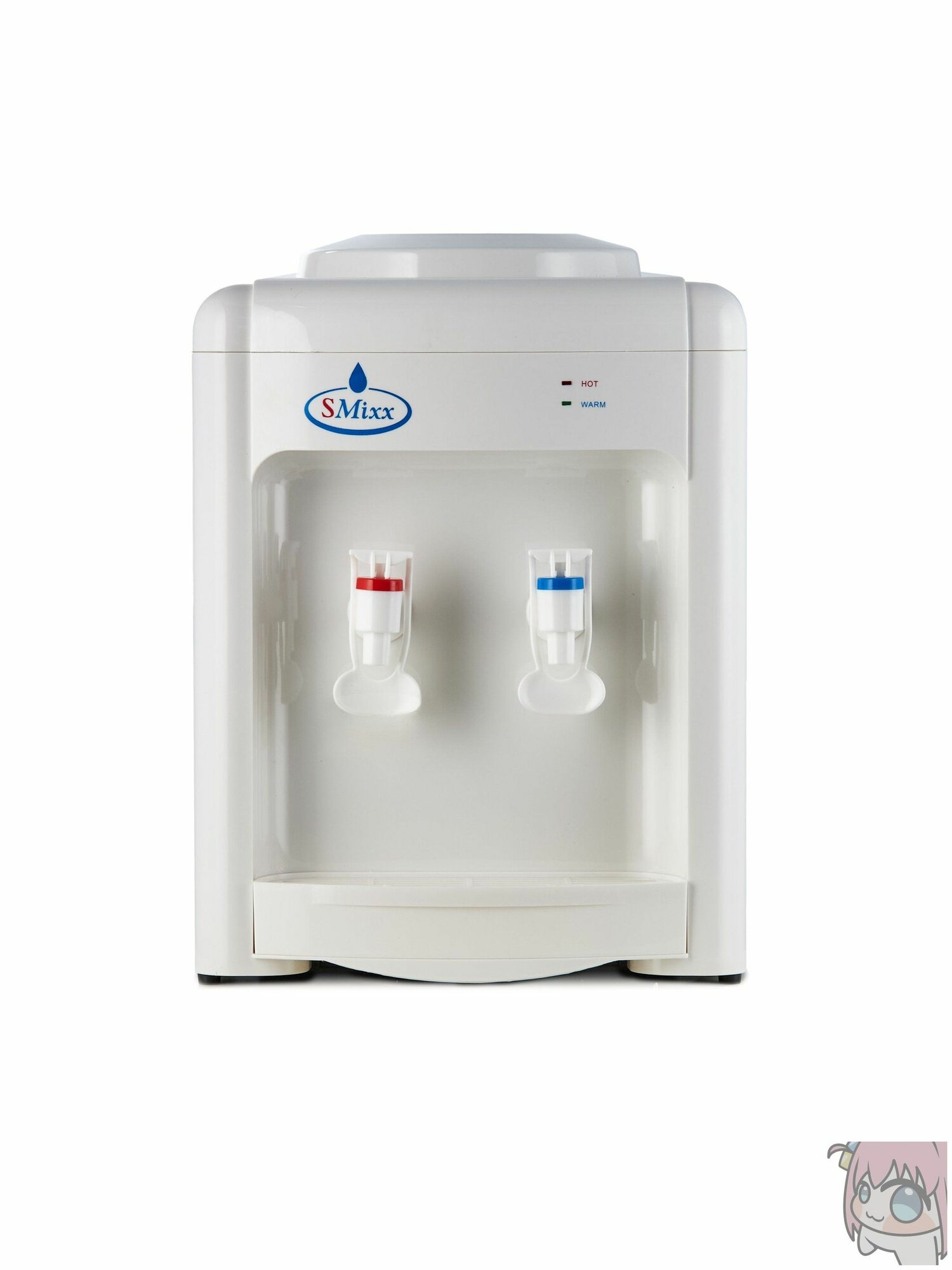 Настольный кулер для воды SMixx 36 TD с нагревом и электронным охлаждением, белый — фото 1