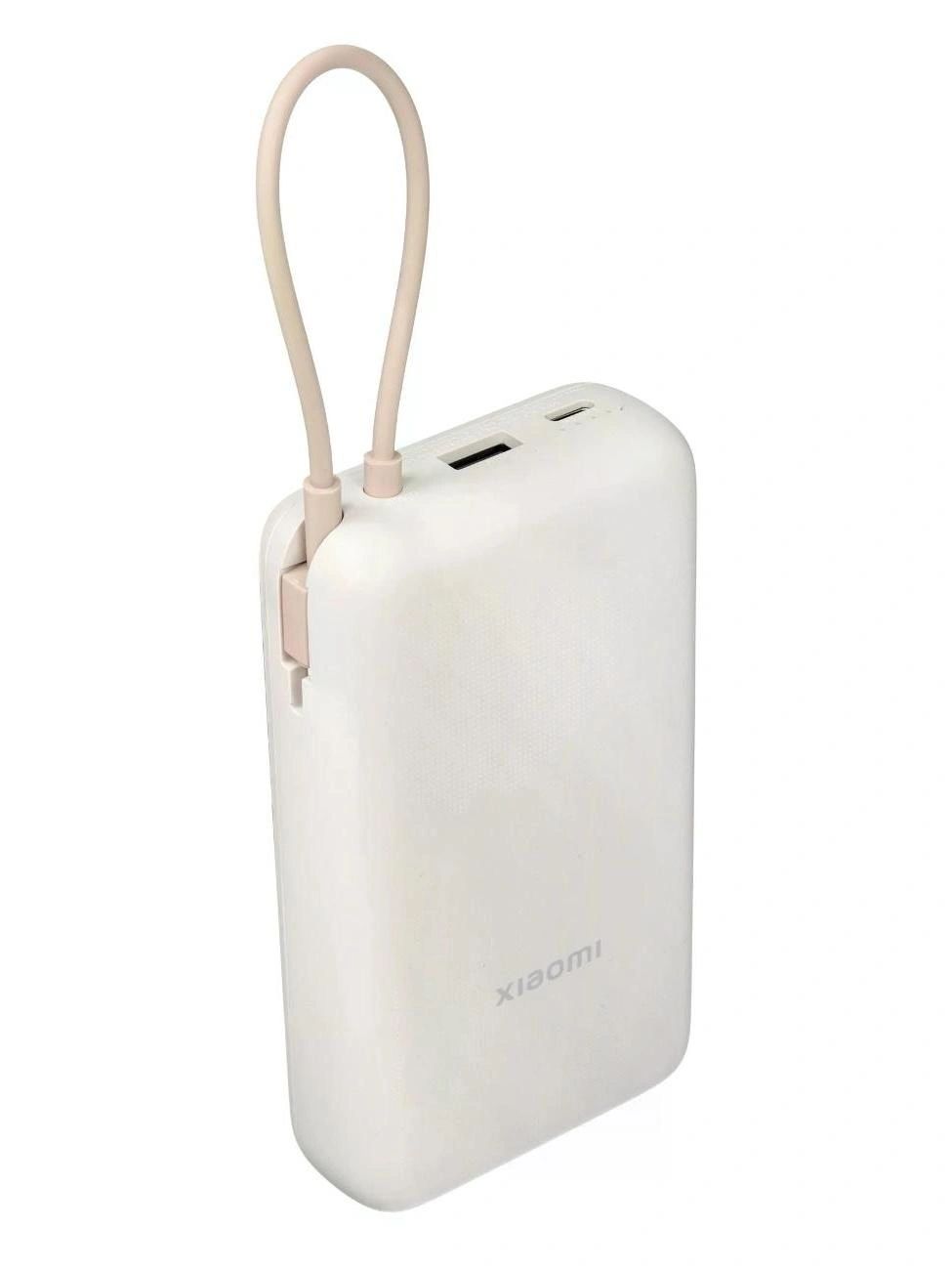 Мобильный аккумулятор Xiaomi BHR8851GL 20000mAh 33W 3A USB-A/USB-C бежевый