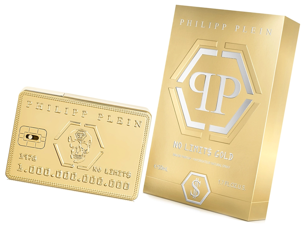 Парфюмерная вода Philipp Plein Gold 90 мл для женщин и мужчин - Плейн Ноу Лимитс Голд