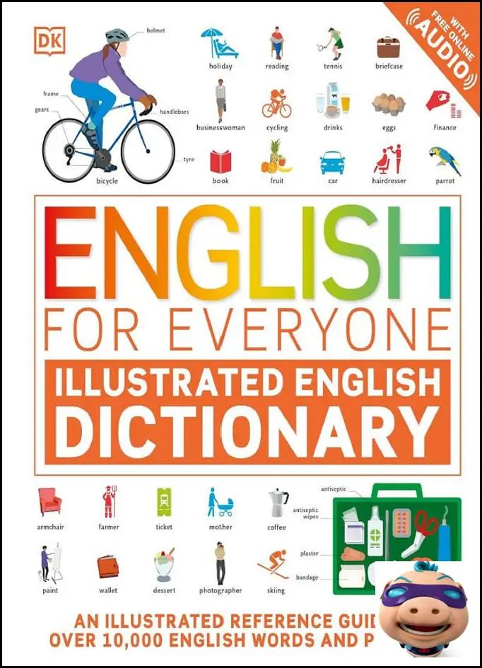 English for Everyone Illustrated English Dictionary DK Vocabulary Learning Paperback Book
