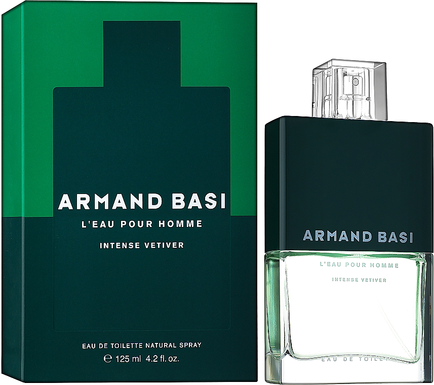 Мужчинам туалетная вода Armand Basi L Eau Pour Homme Intense Vetiver 125 мл