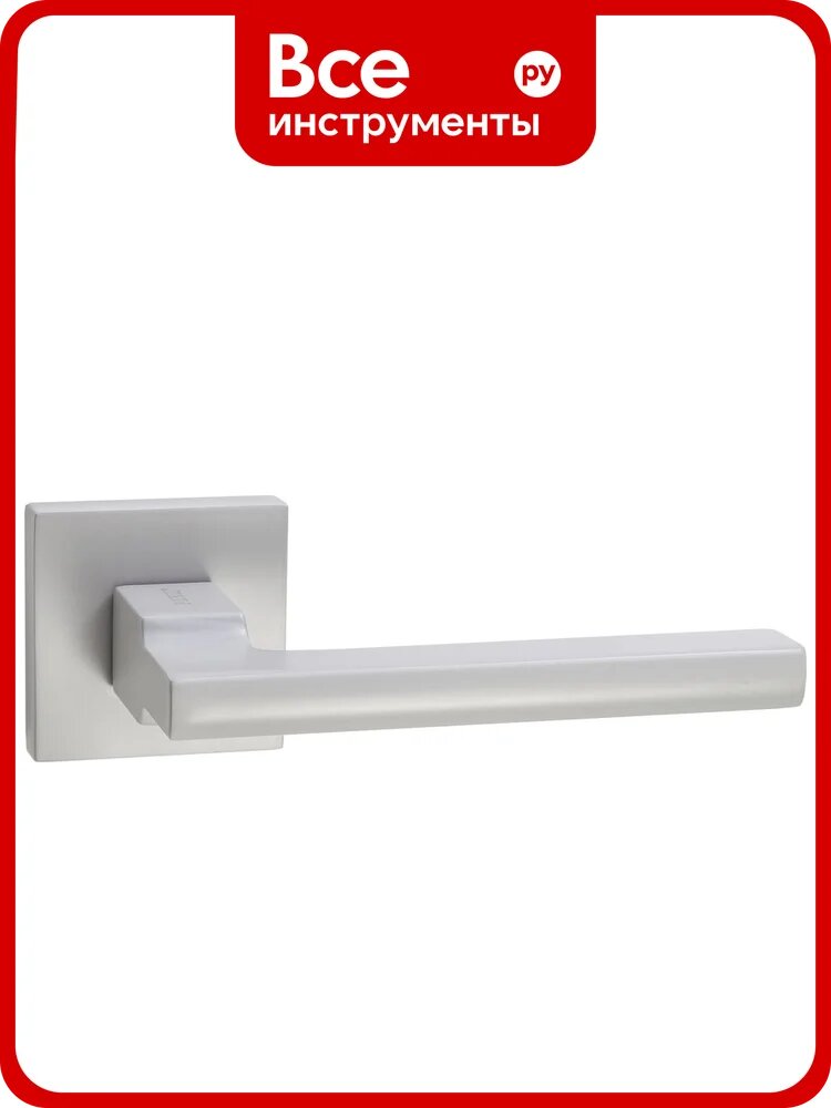 Дверная ручка Ренц Рим, серый (RAL 7047) INDH 53-03 Grey