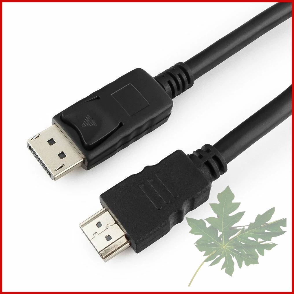 Кабель DisplayPort (M) - HDMI (M), 1м, Bion BXP-CC-DP-HDMI-010