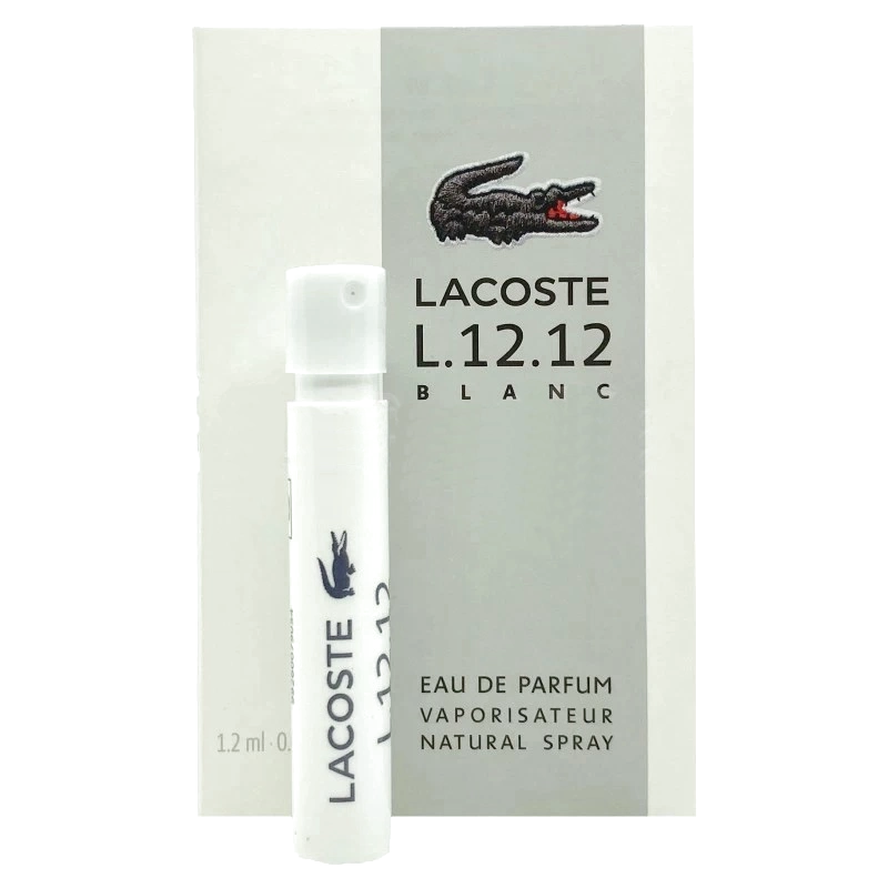 Мужские духи Лакоста Л 12.12 Бланк 1.2 мл / Lacoste L1212 White миниатюра
