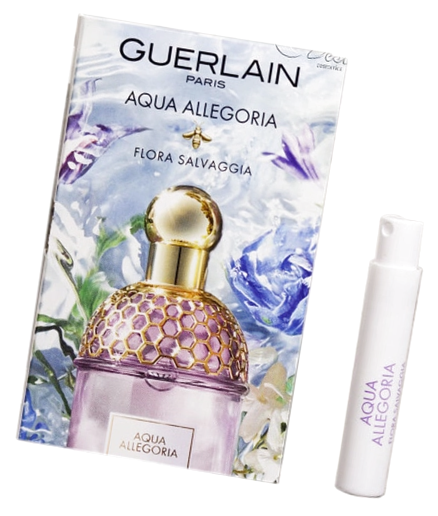 Женская туалетная вода Guerlain Aqua Allegoria Flora Selvaggia 1 мл сэмпл - Флора Сельваджиа