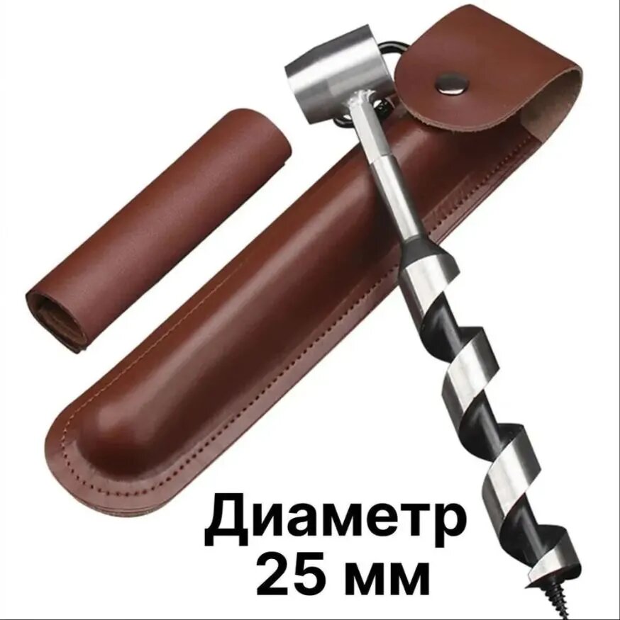 Ручное сверло по дереву, туристический винтовой нож для римской свечи, походный бур для выживания в лесу