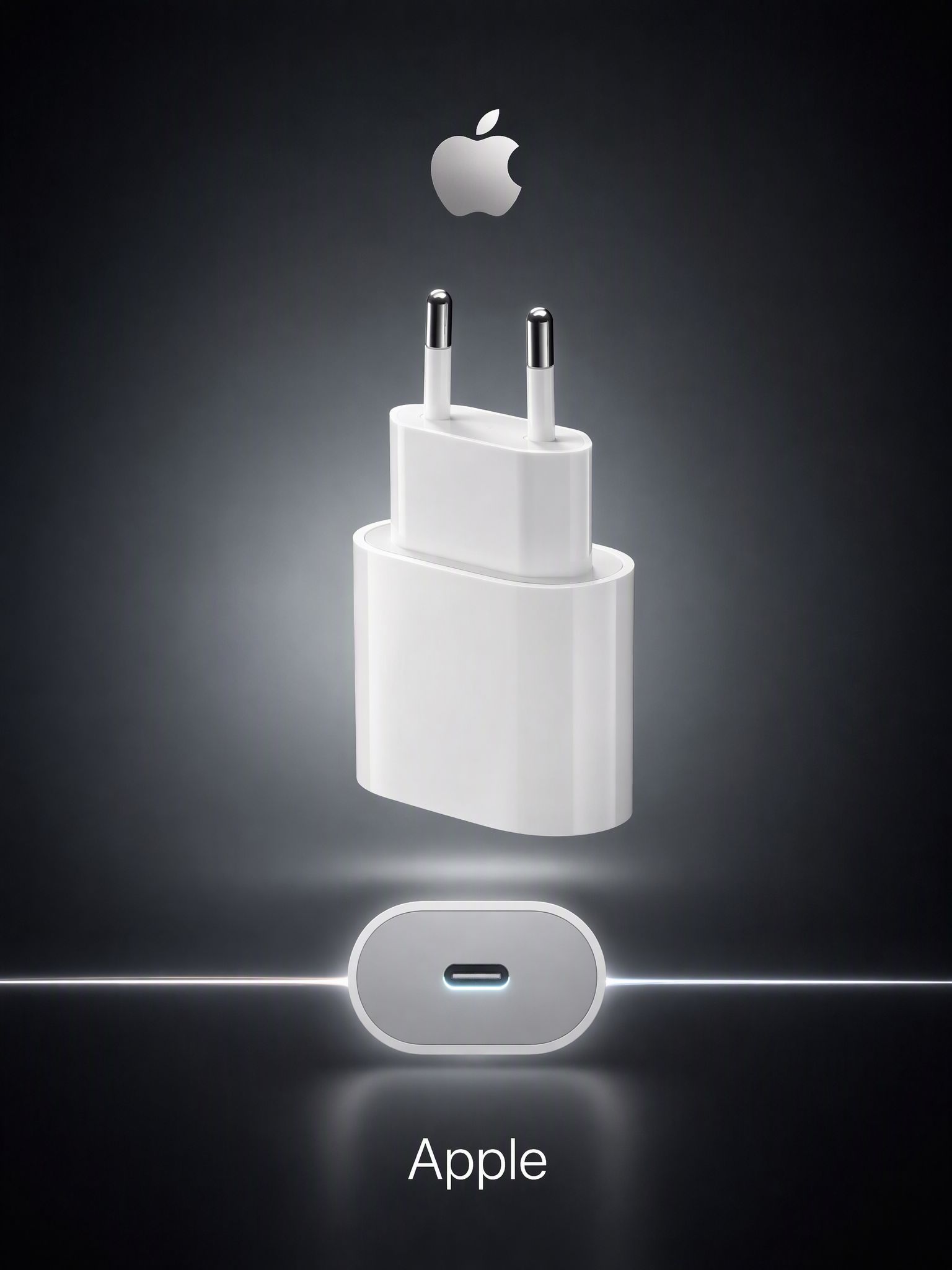 Зарядка iphone, блок питания type c