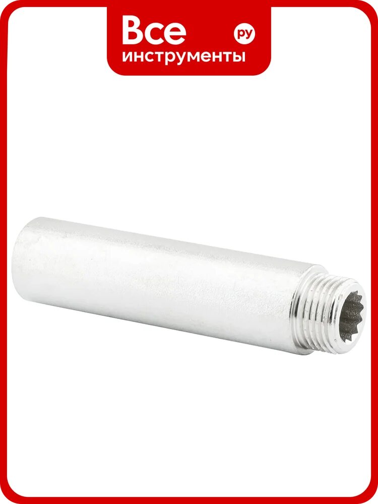 Удлинитель никелированный PROFACTOR в/н 1/2" - 90 мм PF TF 100.90