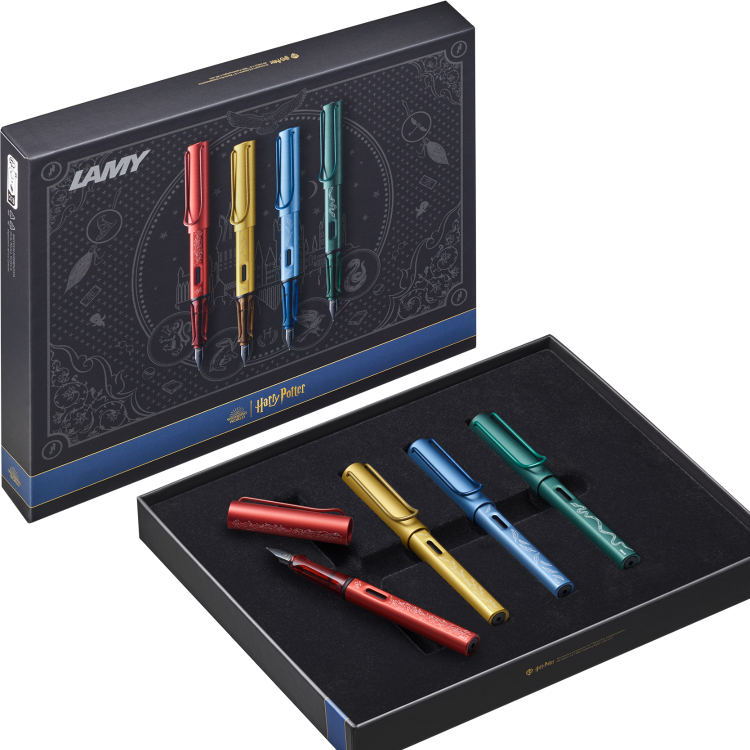 LAMY Ограниченная серия перьев Гарри Поттер Желтый набор для письма в подарок школьникам Размер：Доставка через