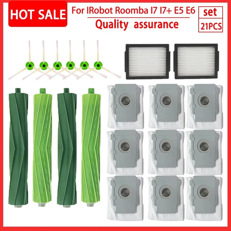 Набор аксессуаров для iRobot Roomba I7, E5, E6, Цвет: iRi7i8121514