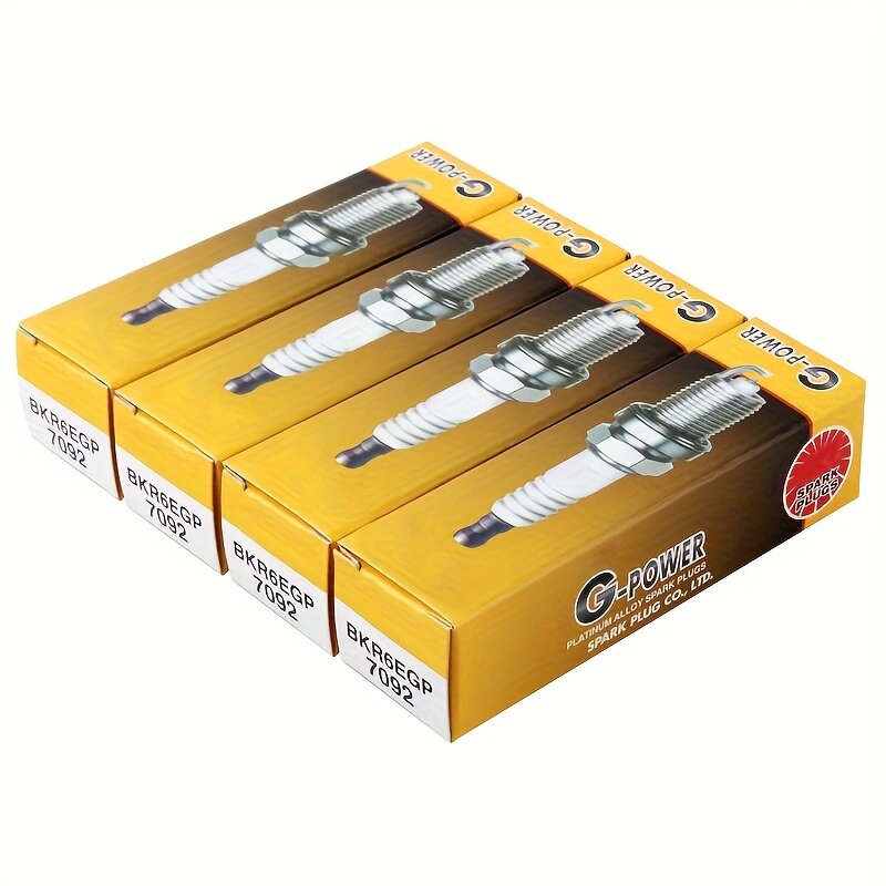 Свечи зажигания 7092 BKR6EGP, комплект 4 шт.