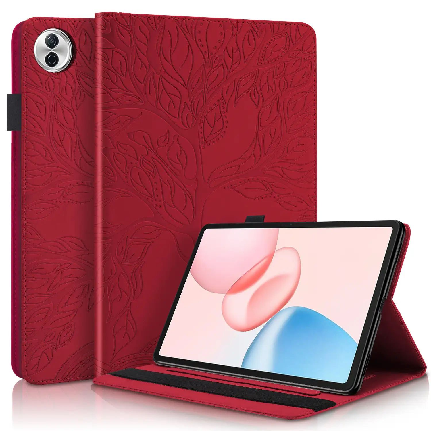 Чехол премиальный для планшета Honor Pad 10 12.1" / Honor Pad 20 / Хонор Пад 10 / Хонор Пад 20 12.1" Защитная оболочка с рисунком Древа жизни