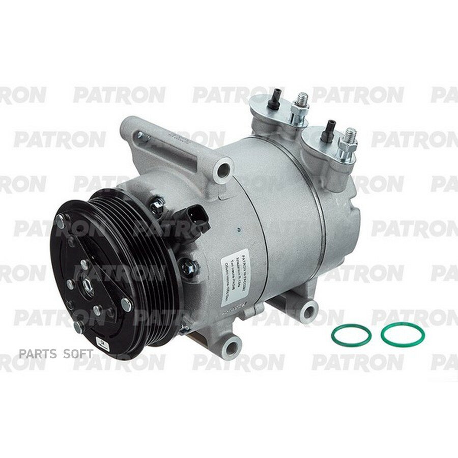 Компрессор кондиционера Land Rover Freelander II (06-), Ford Galaxy (08-), Mondeo (08-), S-MAX (06-) 2.2TDCi от официального дистрибьютора, PATRON, артикул PACC092