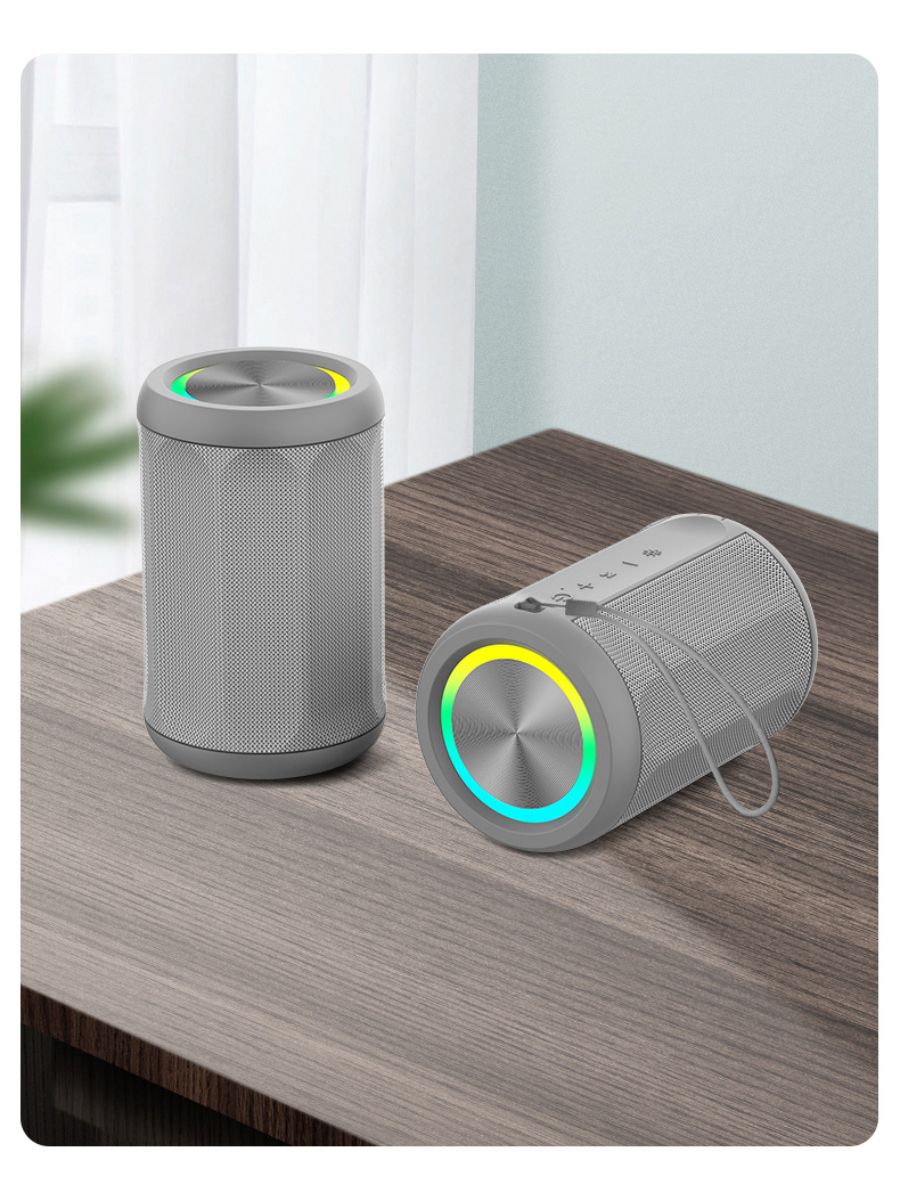 Портативная Bluetooth колонка M5 с сабвуфером для дома и улицы, Поддержка карт памяти MicroSD