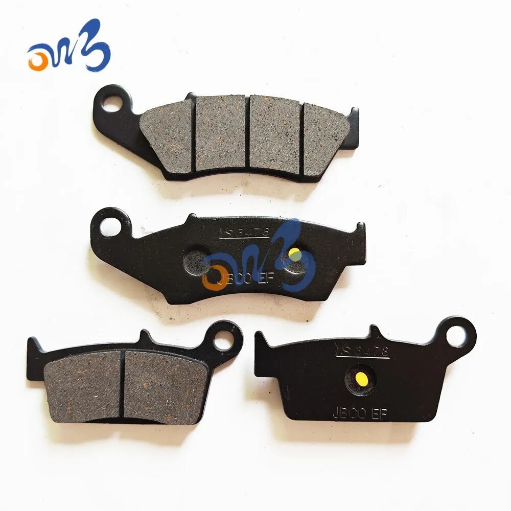 2 пара Передние и задние тормозные колодки для SUZUKI DRZ 400 2000-2006 DR-Z 400E/400S 2000-2012 DRZ400 SM 2005-2010
