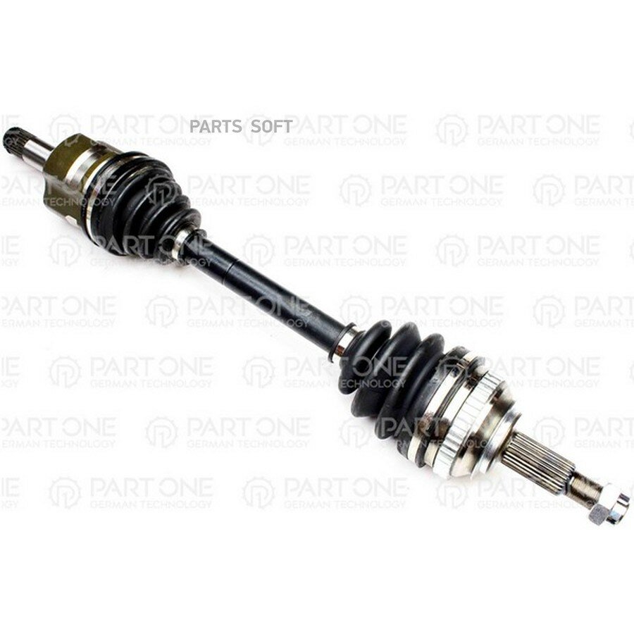 Полуось Lh, CHRYSLER GRAND VOYAGER, TOWN & COUNTRY 00-07, DODGE CARAVAN, GRAND CARAVAN 96-07 от официального дистрибьютора, PART-ONE, артикул 1DS020