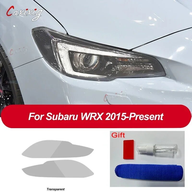 Защитная пленка для фар Subaru WRX 2015+, прозрачная