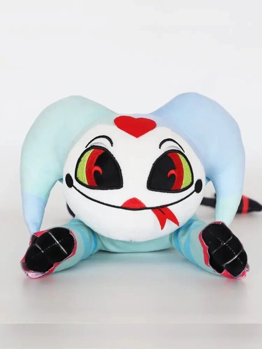 Мягкая игрушка Helluva Boss,17cm, Цвет небесно-голубой, Вид мягкой игрушки Персонажи и герои